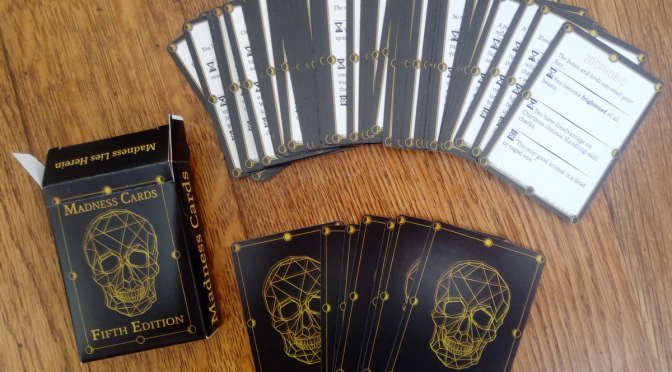 Madness Cards for D&D Fifth Edition - Rising Phoenix Games