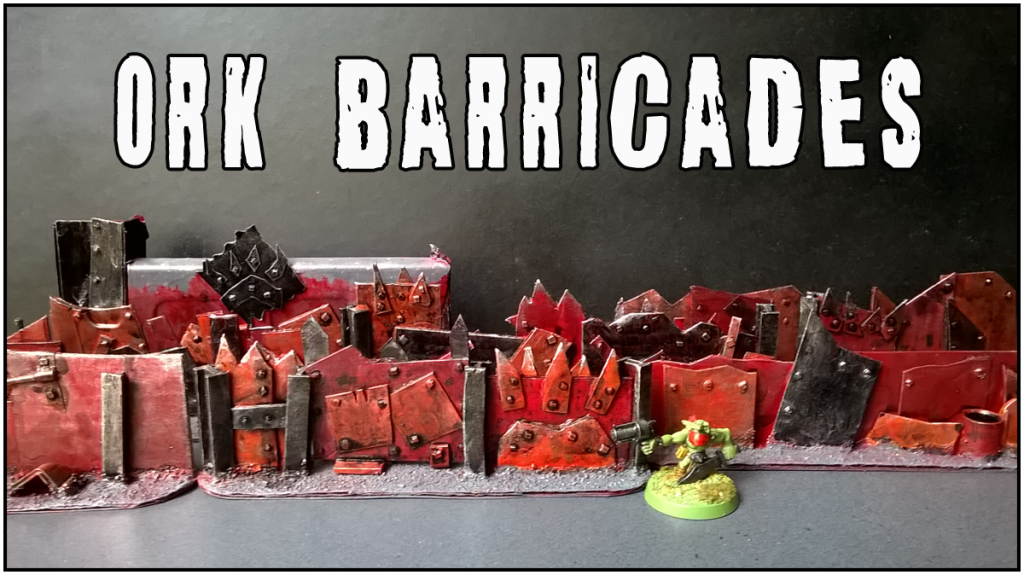 Building Ork barricades from Trash — MM 35 - Rising Phoenix Games